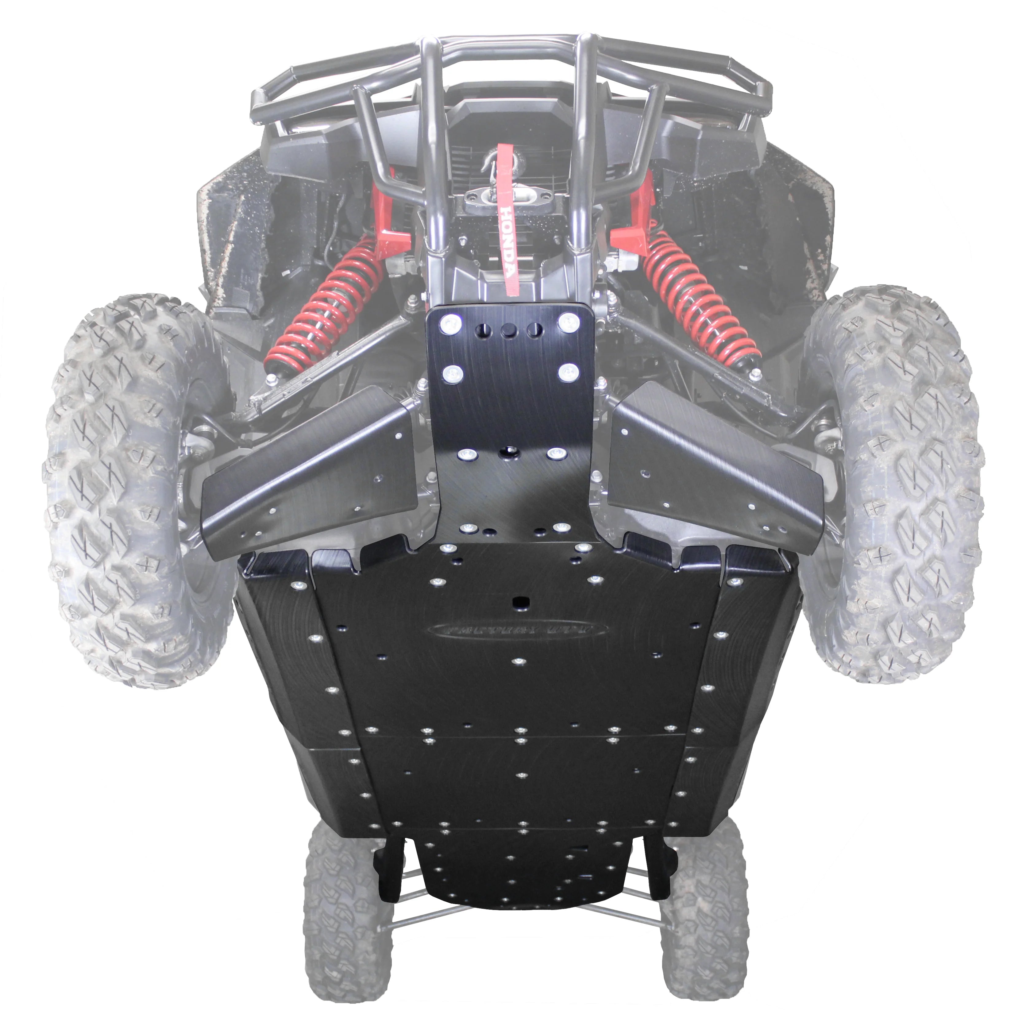 Factory UTV Honda Talon 1000 4 UHMW Skid Plate and Rock Sliders