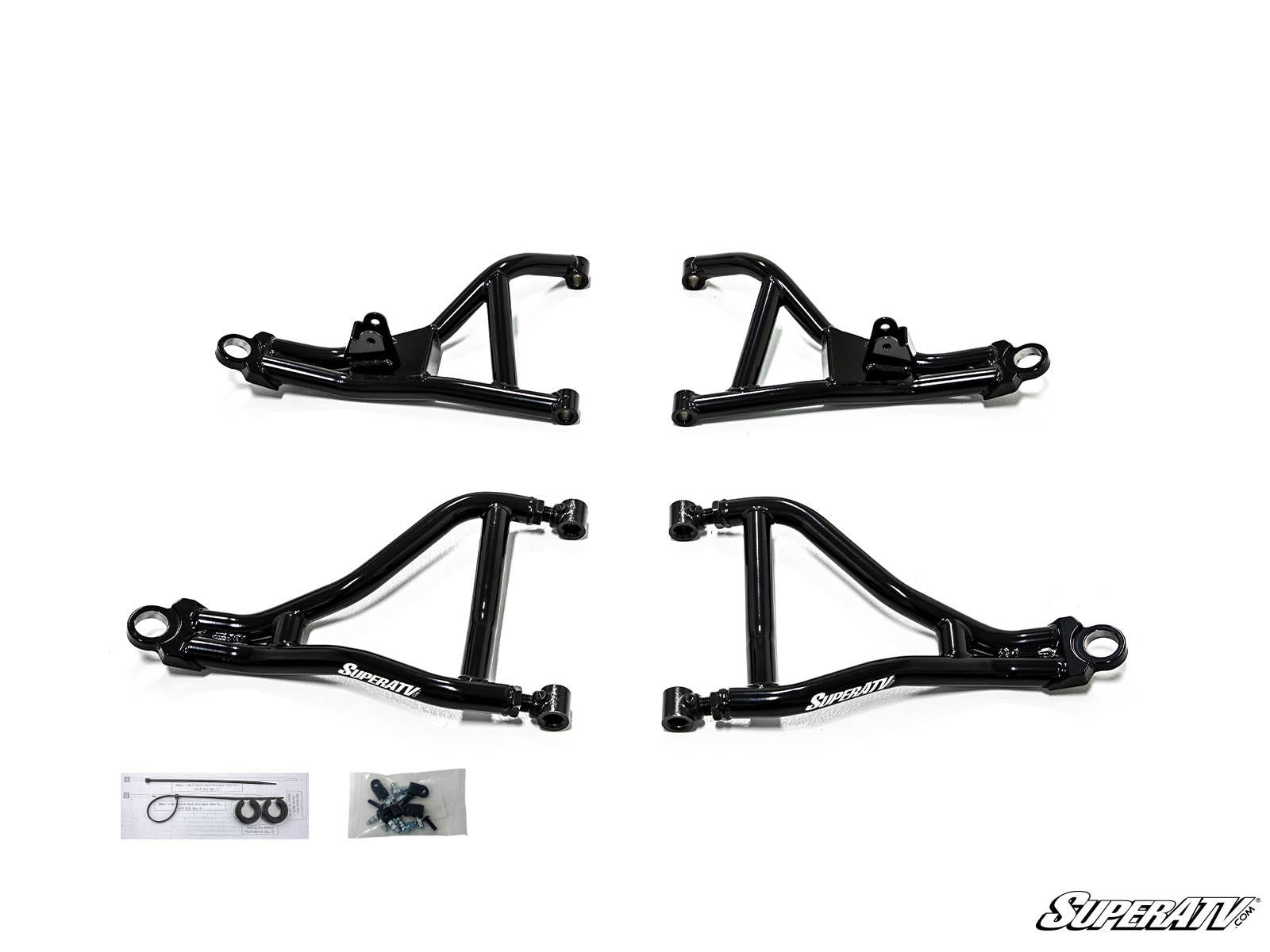 SuperATV Can-Am Defender HD5 High-Clearance 2" Forward Offset A-Arms